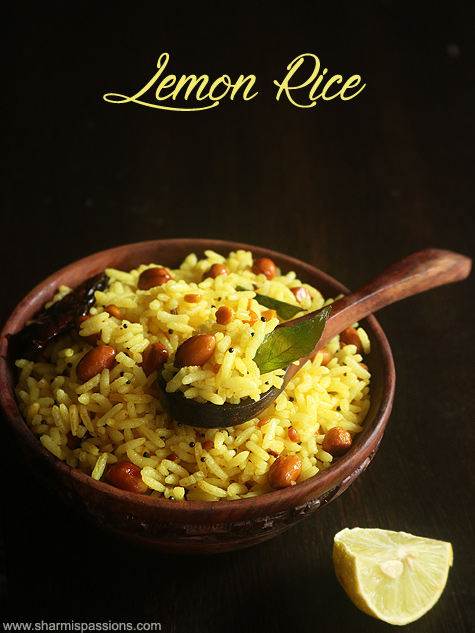 Lemon rice recipe, Easy lemon rice recipe